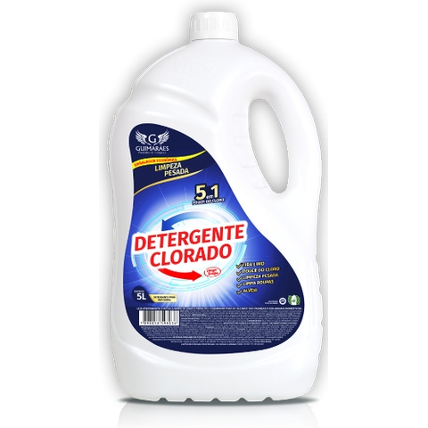Detergente Clorado 5L - Guimarães - Top Smart Clean