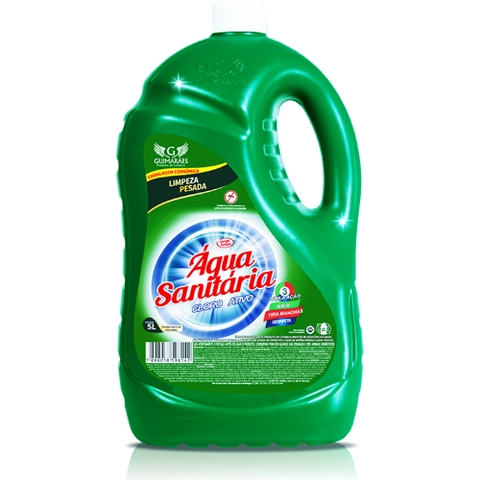 Água Sanitária 5L - Guimarães - Top Smart Clean